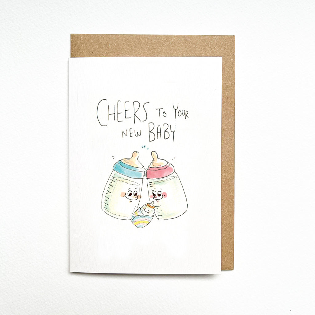 Cheers to your New Baby – Well Drawn