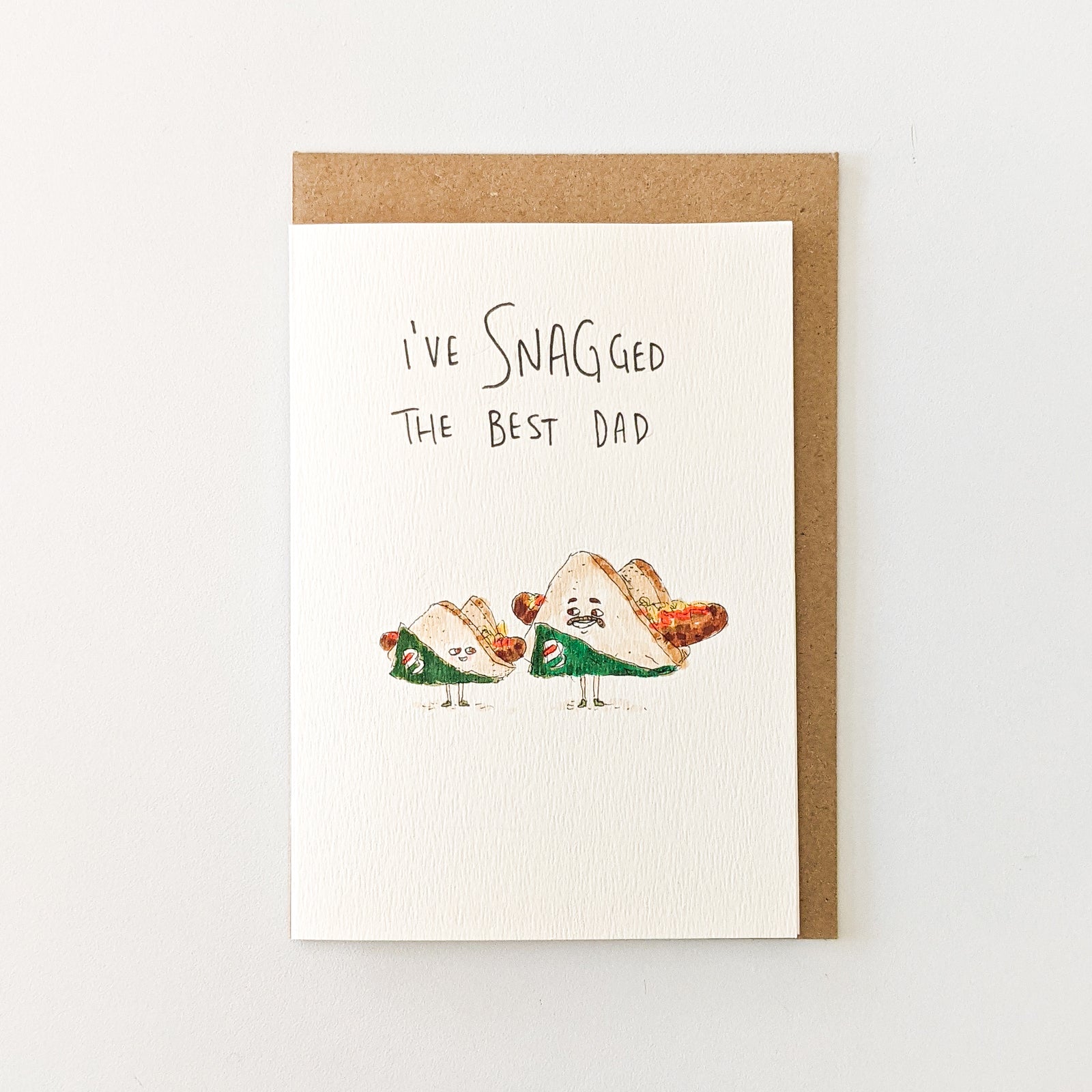 Hand-made greeting cards for your love of puns and dad jokes